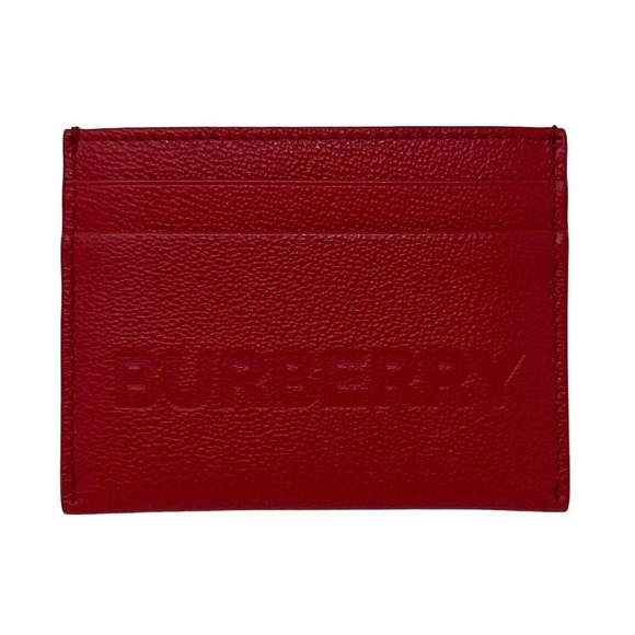 Burberry | Bags | Burberry Sandon Embossed Smooth Italian Leather Red ...